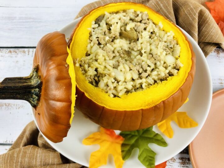 The Best Fall Dinner in a Pumpkin Recipe - Operation $40K