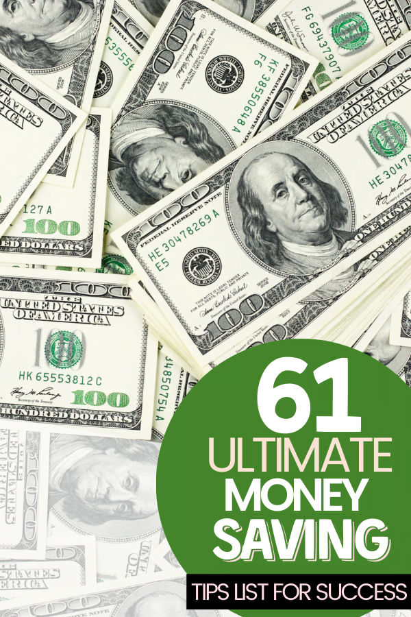 61 Ultimate Money Saving Tips List - Operation $40K