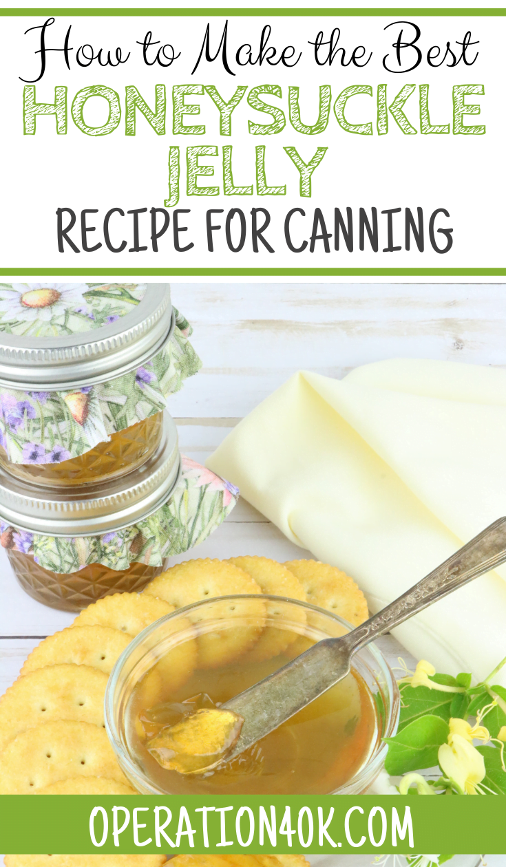 The Best Honeysuckle Jelly Recipe For Canning - Operation $40K