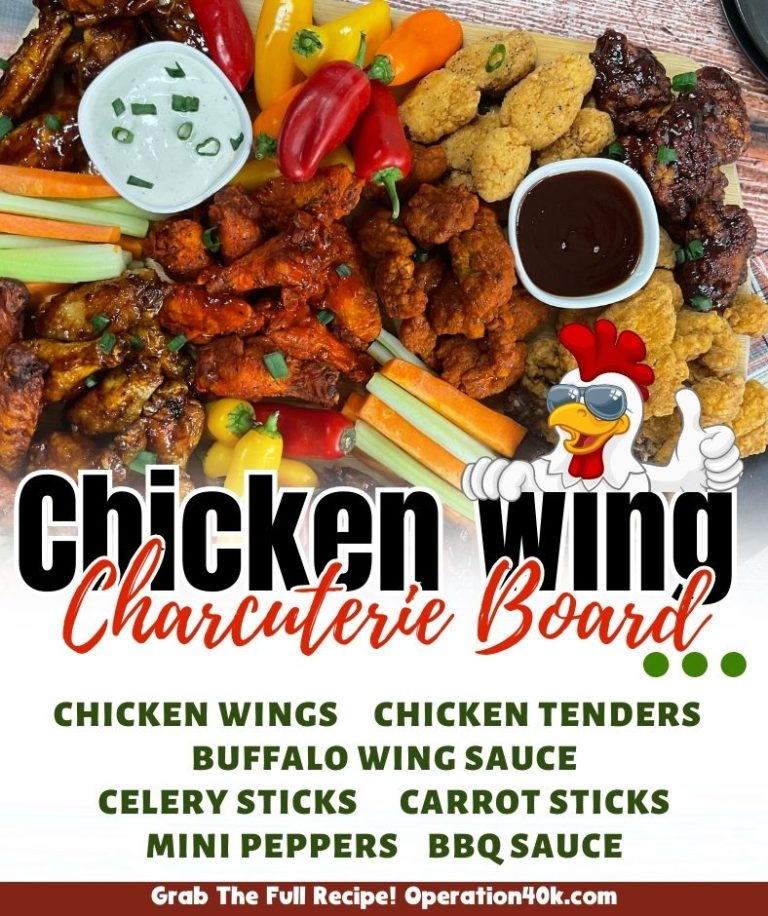 The Ultimate Chicken Wing Charcuterie Board: A Game Day Genius Idea ...