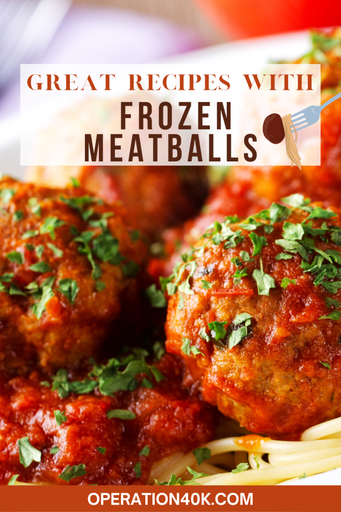 Recipes with Frozen Meatballs: Quick and Easy Ideas for Weeknight ...